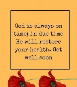 34 Get Well Soon Religious Messages 2025 - Mzuri Springs