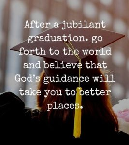 62 Christian Graduation Messages, Wishes, and Quotes 2025 - Mzuri Springs