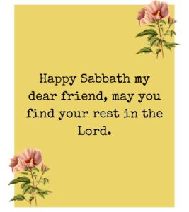 27 Happy Sabbath Wishes to Friends 2026 - Mzuri Springs