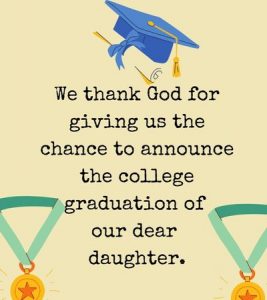 25 Religious Graduation Announcements 2025 - Mzuri Springs