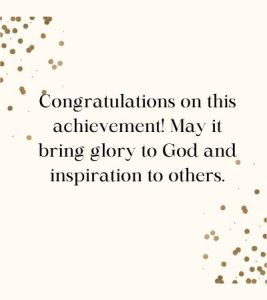 20+ Biblical Congratulations Quotes 2025 - Mzuri Springs