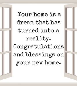 35 Blessing for New Home Quotes 2025 - Mzuri Springs