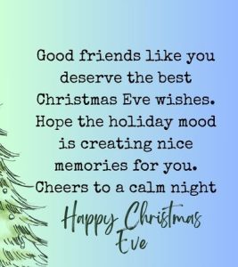 20 Christmas Eve Wishes for Friends 2025 - Mzuri Springs