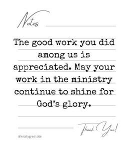 25 Farewell Messages to Outgoing Pastor 2025 - Mzuri Springs