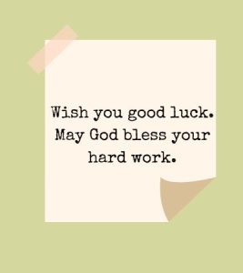 50 Religious Good Luck Messages, Wishes & Quotes 2026 - Mzuri Springs