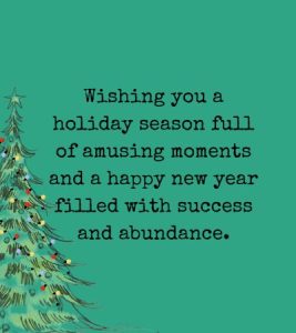 29 Christmas Card Messages Non Religious 2025 - Mzuri Springs