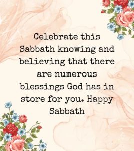 27 Happy Sabbath Wishes to Friends 2025 - Mzuri Springs